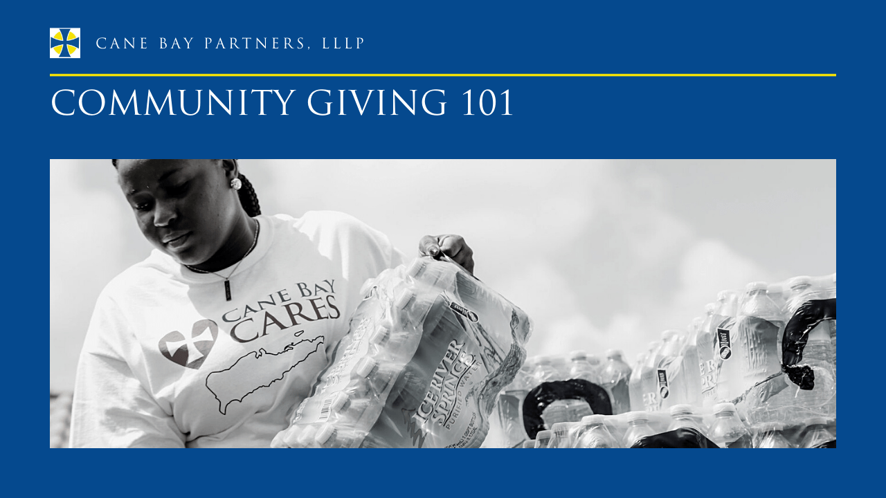 Community Giving is More Than Money | Kirk Chewning